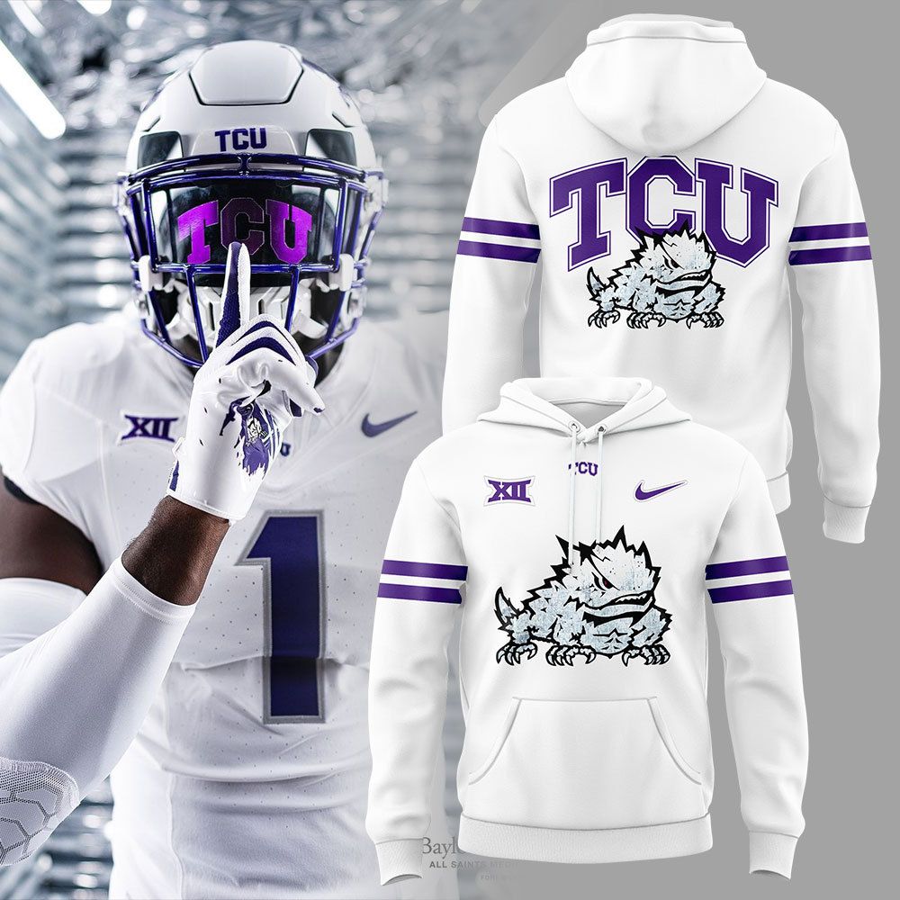 6. Limited Edition TCU Football New Version 2024 Hoodie