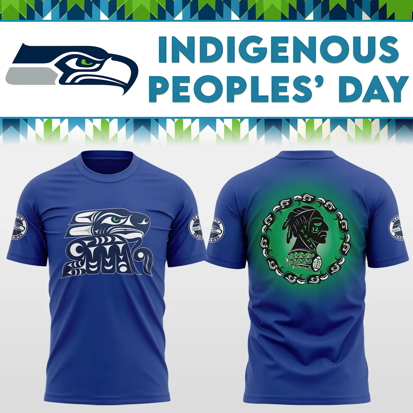 Seattle Seahawks Native American Heritage Night T-shirt